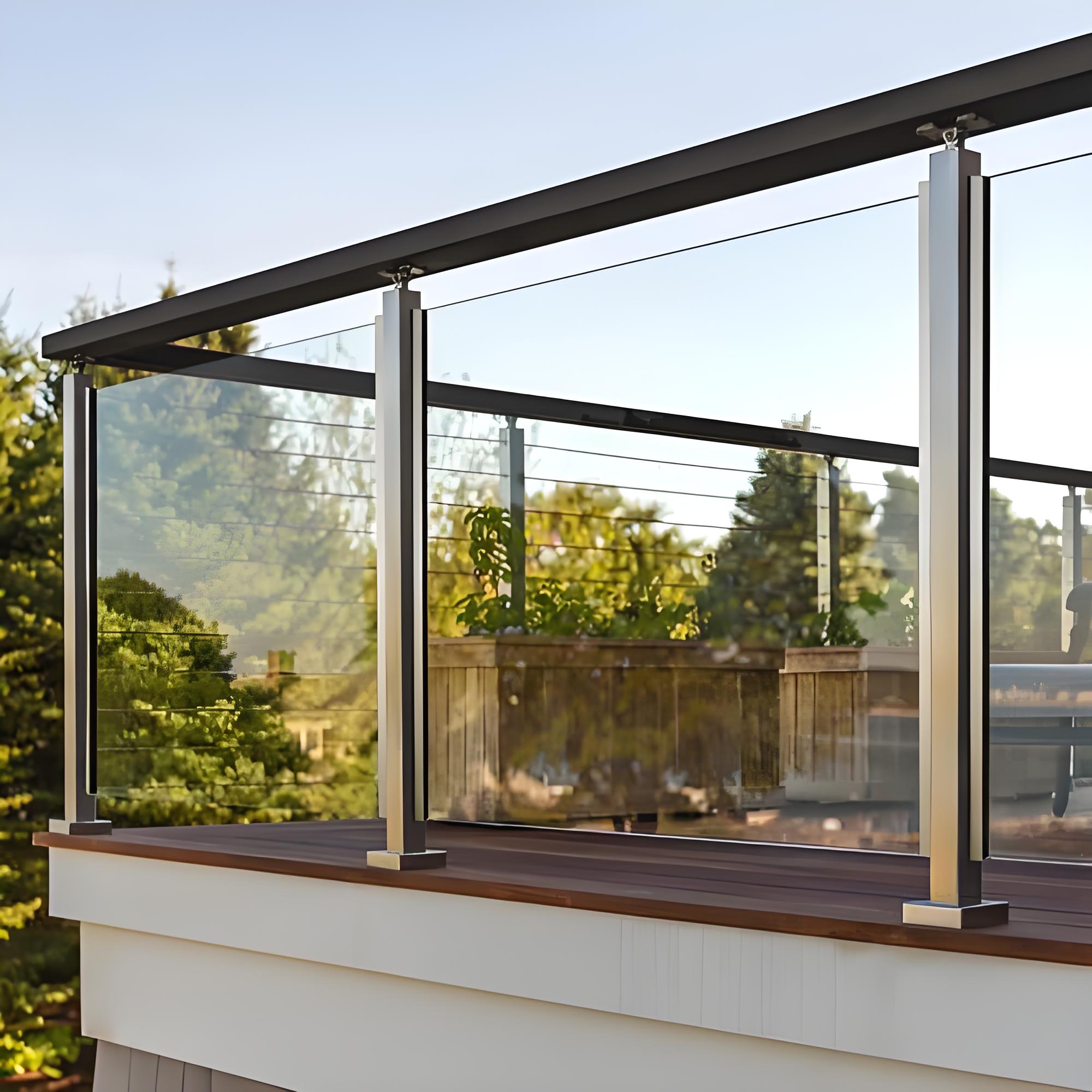 News - Stylish Glass Railings and Balustrades for Modern Fences and ...