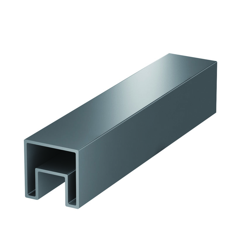 China China Supplier Glass Railing Installation - ST20 Square Cap Rail ...